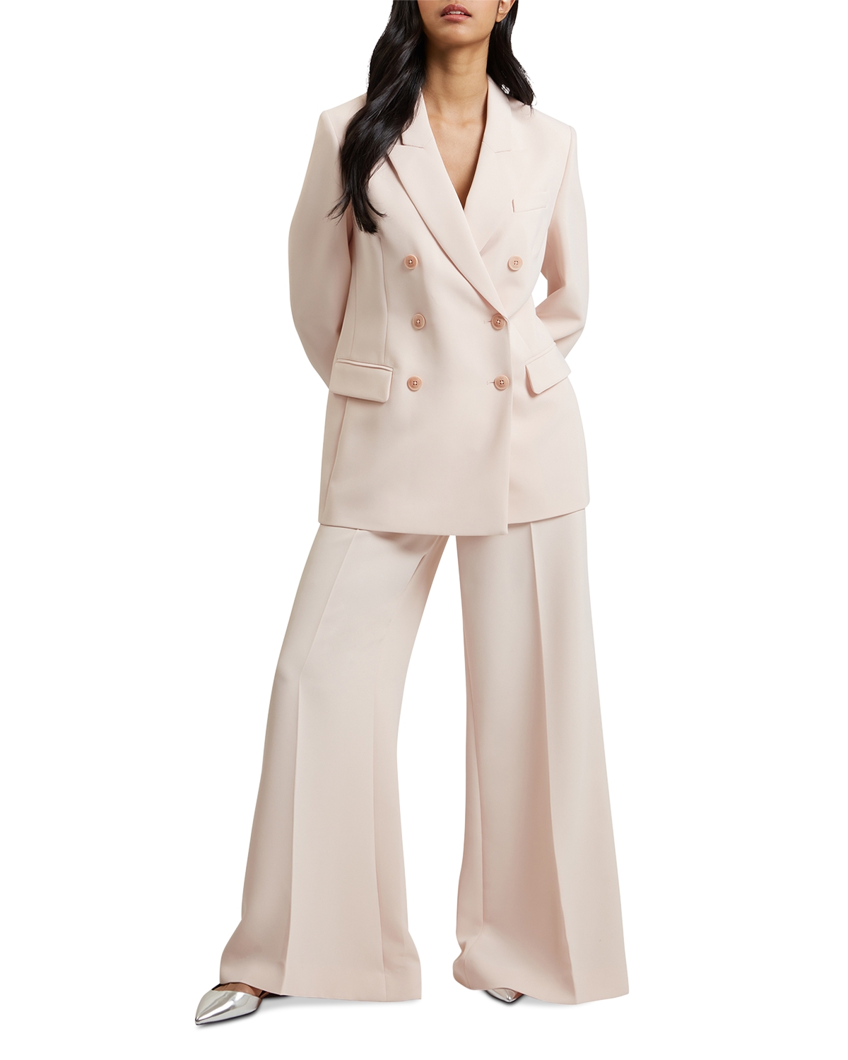 TED BAKER LONDON Tailored Wide Leg Trousers